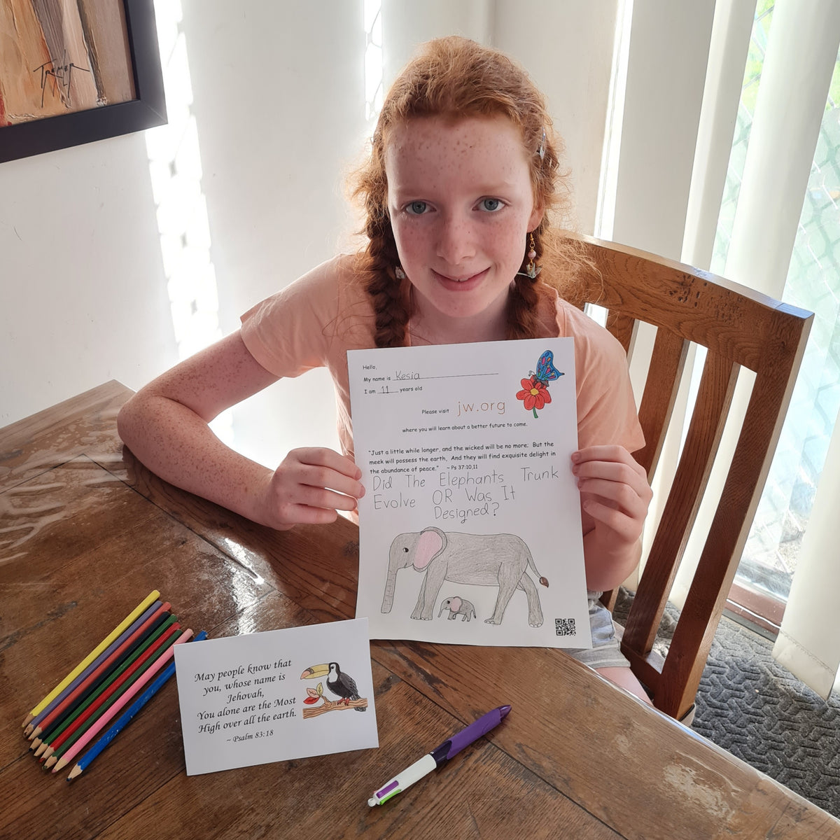 Service Card for Kids FREE – Convention Kids